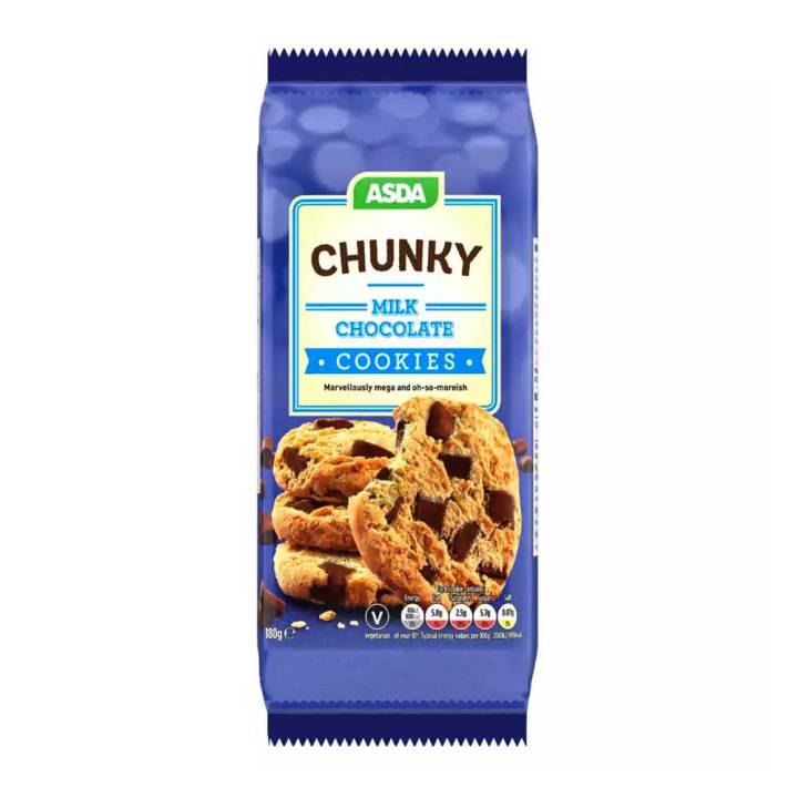 ASDA Chunky Rainbow Cookies,144g | Daraz.com.bd