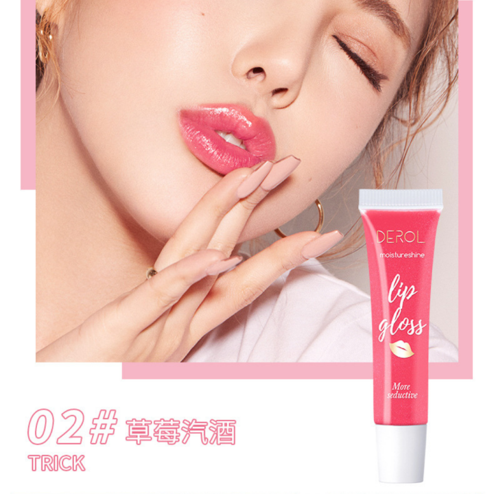 Derol Lip Plumper Glossy Lip Gloss DR033 | Daraz.com.bd