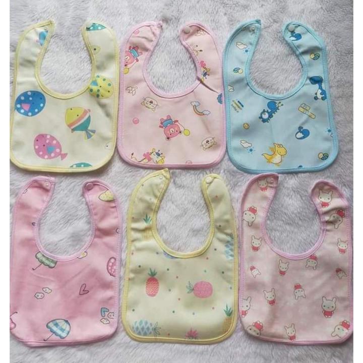 1 pece Large Bib For Babies With Back Plastic | Daraz.com.bd