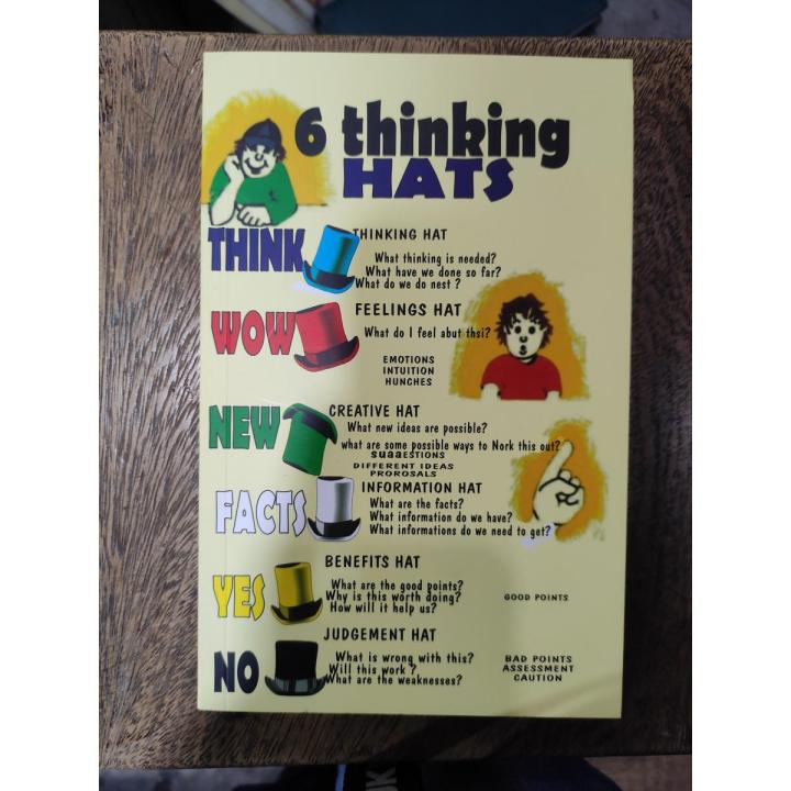 Six Thinking Hats by Edward de Bono | Daraz.com.bd