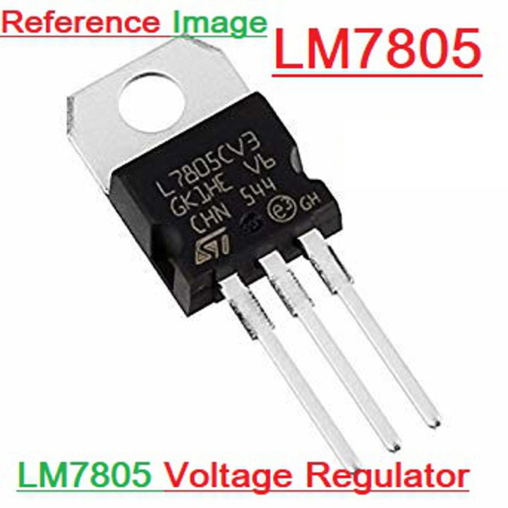 2Pcs- A Class LM7805 L7805CV L7805 7805 5V 1.5A Voltage Regulator IC 3 Pin TO-220 Package Fixed ...