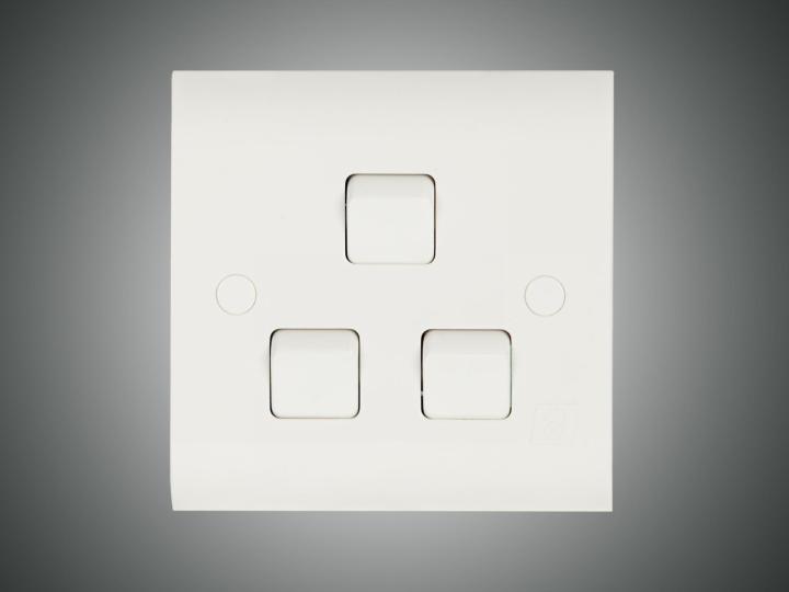 Energypac Elegant Series 10A 3 Gang Electrical Wall Switch 3Gang ...
