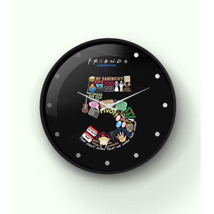 Paperboat FRIENDS (Season 5) Wall Clock 14 Inch | Daraz.com.bd