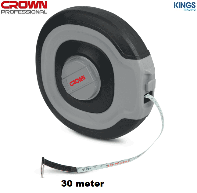 CROWN 30M Long Fiberglass Measuring Tape 30M CPHMT-LFA30 - Kings ...