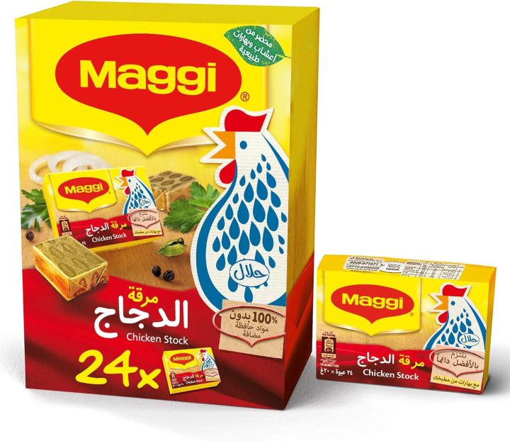Maggi chicken stock cubes (24 cube x 20g) | Daraz.com.bd