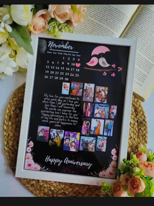 Customize Gift Photo Frame For Birthday, Love, Anniversary, Family ...