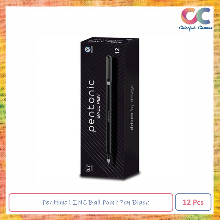 Pentonic LINC Ball Point Pen - Blister Pack of 12 (Black) | Daraz.com.bd