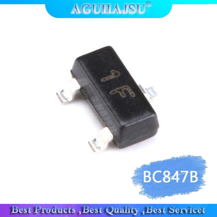 【happy one】100 পিস bc847b sot23 bc847 sot 0.1-/ 45v | Daraz.com.bd