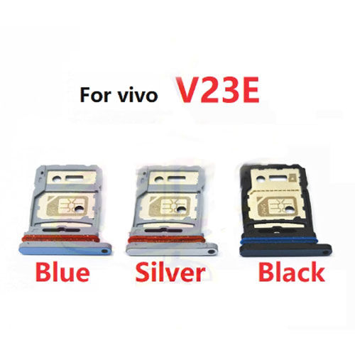 Vivo V23E Sim Tray Micro SD Card Slot with Sim Ejector Pin Replacement ...