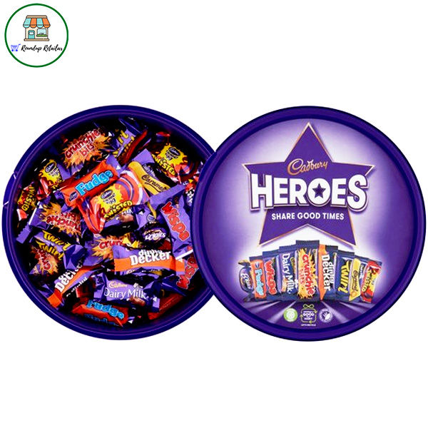 Cadbury Heroes Chocolate Box Tub 600gm | Daraz.com.bd