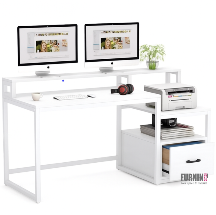 Reader’s Choice Reading Writing & Working Table – Durable Metal Frame ...