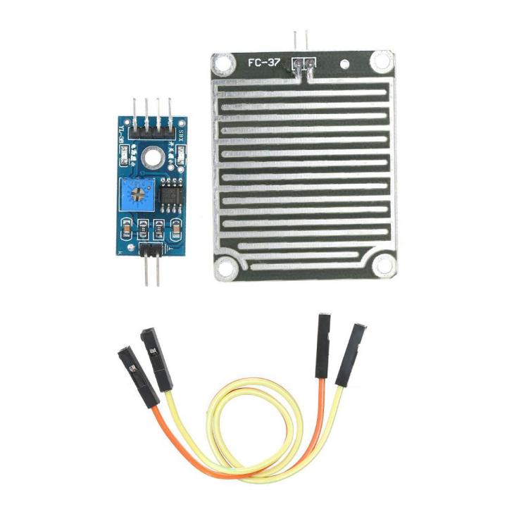 KOGEEK Raindrops Module Rain Drops Sensor Weather Moisture Monitor Sensor Raindrop Weather ...