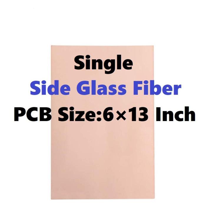 Copper Clad Glass Fiber Fr-4 6×13 Inch Single Layer Laminate Prototype ...