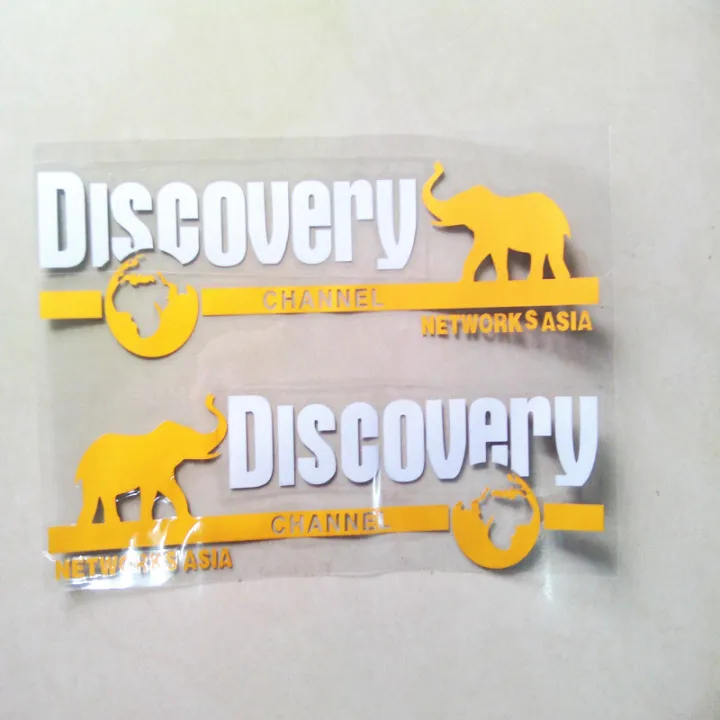 【DATA FROG Global MALL】Car Stickers Discovery Channel Asia Creative ...