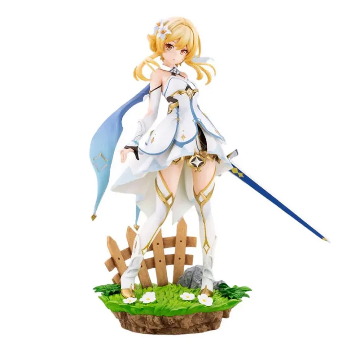 20cm Genshin Impact Lumine Anime Figure Genshin Impact Action Figure ...