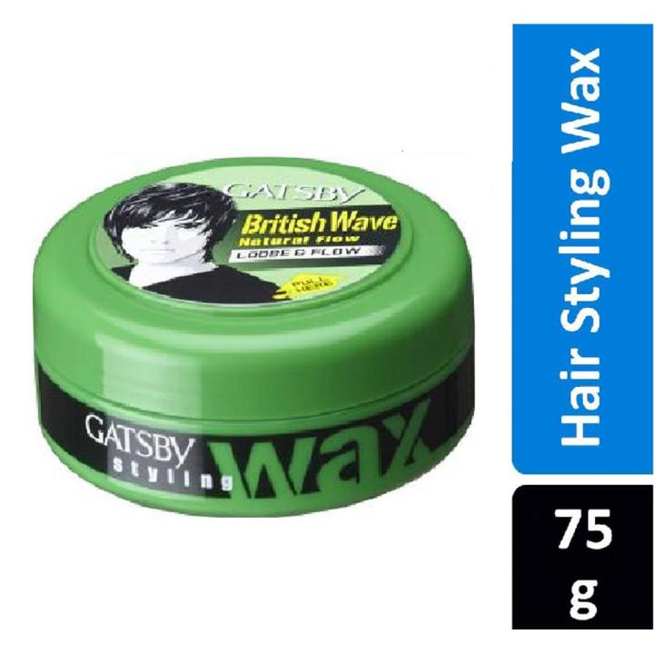 Gatsby Loose & Flow - British Wave Styling Wax 75G | Daraz.com.bd