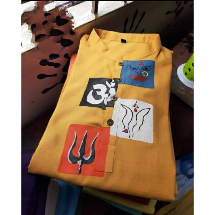 Exclusive collection panjabi for man basonti color New special panjabi ...