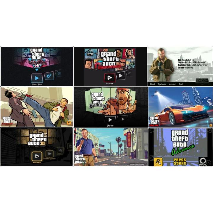GTA Games Collection | Daraz.com.bd