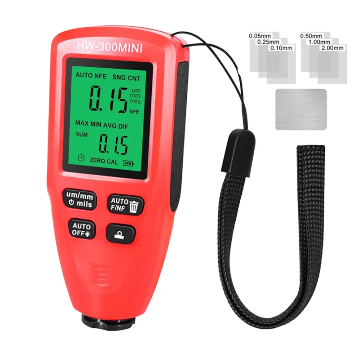 【Limited stock】 HW300MINI Digital Thickness Gauge Tester Auto Car Paint ...