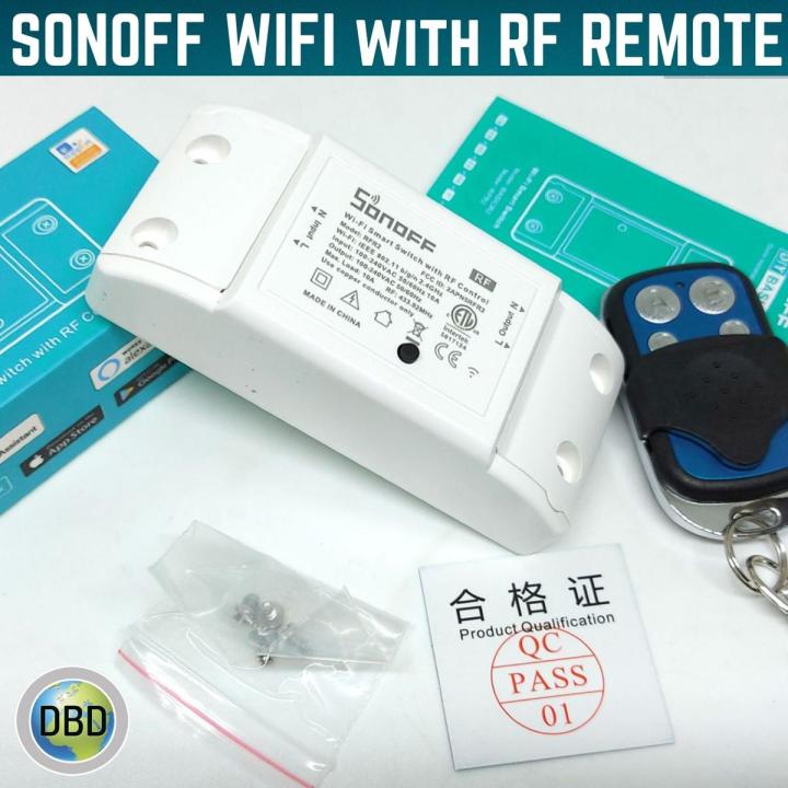 Sonoff RF Wifi Switch with 433 MHz Remote | Daraz.com.bd