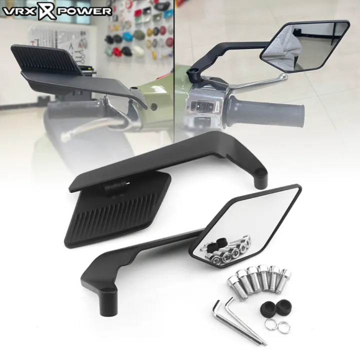 Universal Stealth Wings Mirror for Motorcycles, | Daraz.com.bd