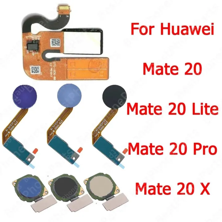 Home Button Finger Print Scanner Flex Cable For Huawei Mate 20 Lite ...