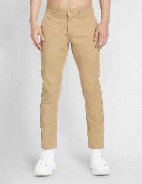 Men's Super Premium Biscuit Casual Gabardine Pant | Daraz.com.bd