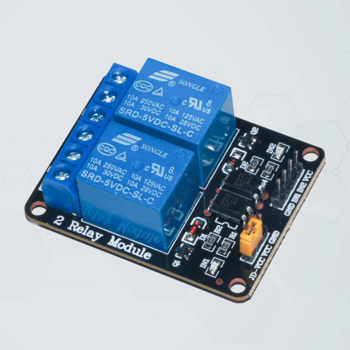 2 Channel 5V Relay Board Module | Daraz.com.bd