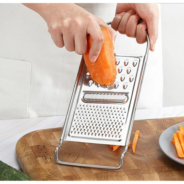 High Quality Premium 3 Way Stainless Steel Flat Grater Carrot ,Potato ...