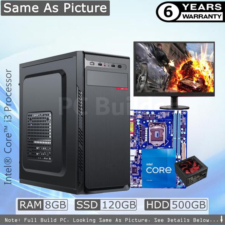 Full Set PC Core i3-2nd Genaration-4GB DDR3 Ram-500GB HDD-19" Monitor ...