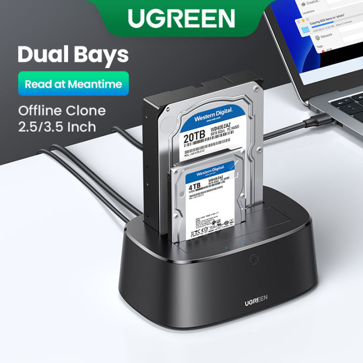 { Only Enclosure }UGREEN HDD Docking Station SATA to USB 3.0 Adapter ...