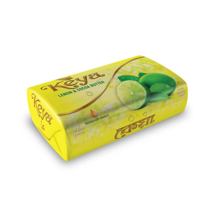 Keya Lemon bath soap 100gm combo 4 pc | Daraz.com.bd
