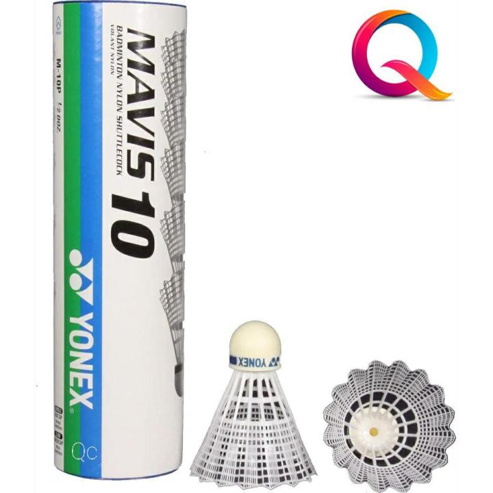 Yonex Mavis 10 Superior Grade Badminton Nylon Shuttlecock Racket ...
