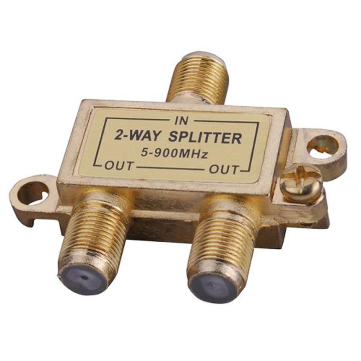Cmple 2-Way Splitter 2050MHz F-Type 2.05Ghz 2 Way Coaxial Cable ...