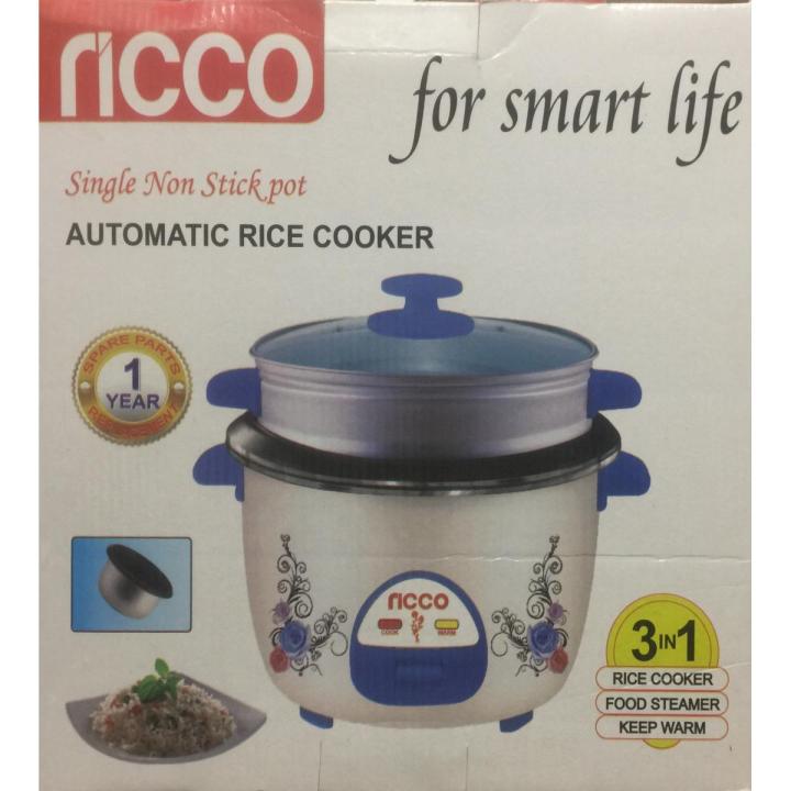 Rice Cooker Ricco Rc-180 S 1.8L | Daraz.com.bd