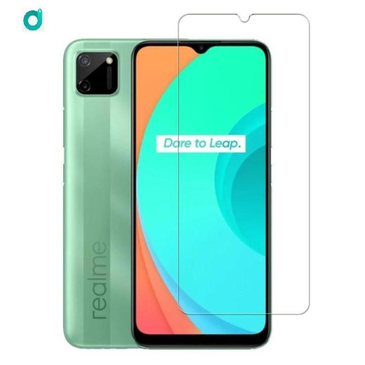 Realme C11 Tempered 2.5D Glass Screen Protector - Transparent | Daraz ...