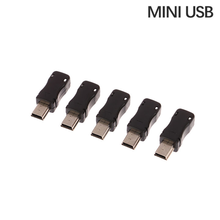 【HOT SALE】 5sets Mini USB Micro USB Type C Male Head With Sheath Micro ...