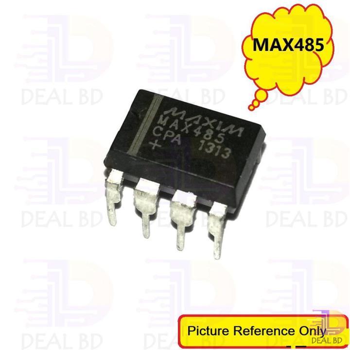 MAX485 RS485 Communication IC MAX 485 Integrated Circuit Chip | Daraz ...