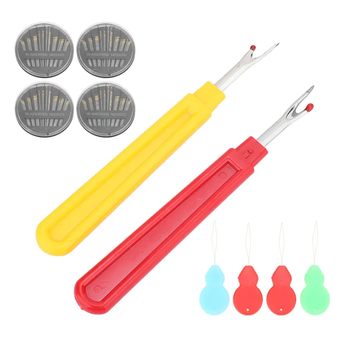 Sewing Seam Remover Tool Multiple Sizes Hand Sewing Needle Sewing Tools ...