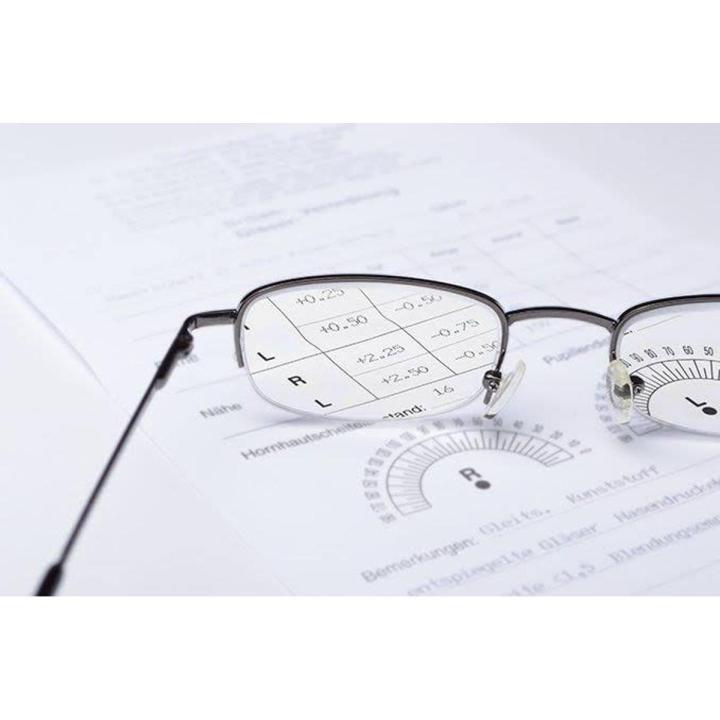 Reading Glasses Lens Strength (+2.50) Power Bifocal Lens | Daraz.com.bd