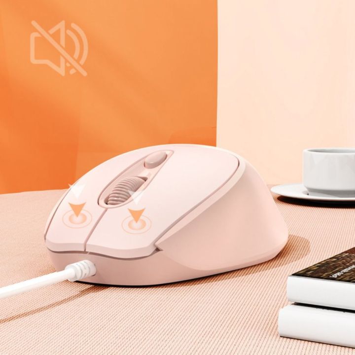 Creative ABS Wired Mute Mouse USB Type C Type C Wired Mouse .2m Wired ...