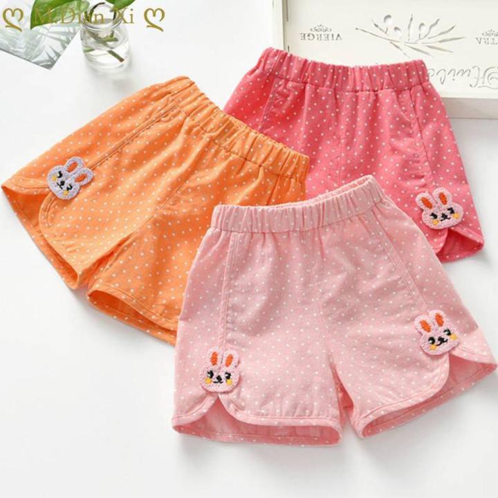 Girls Summer Shorts 2021 New Summer Baby Girl Loose and Breathable Wild ...