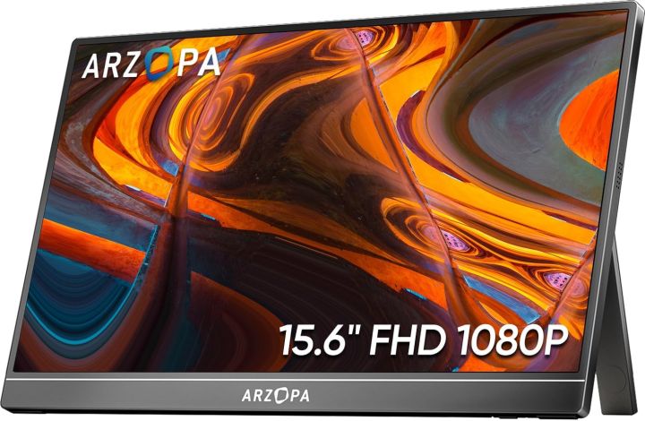 ARZOPA A1 Portable Monitor | 15.6” FHD 1080P Display | Daraz.com.bd