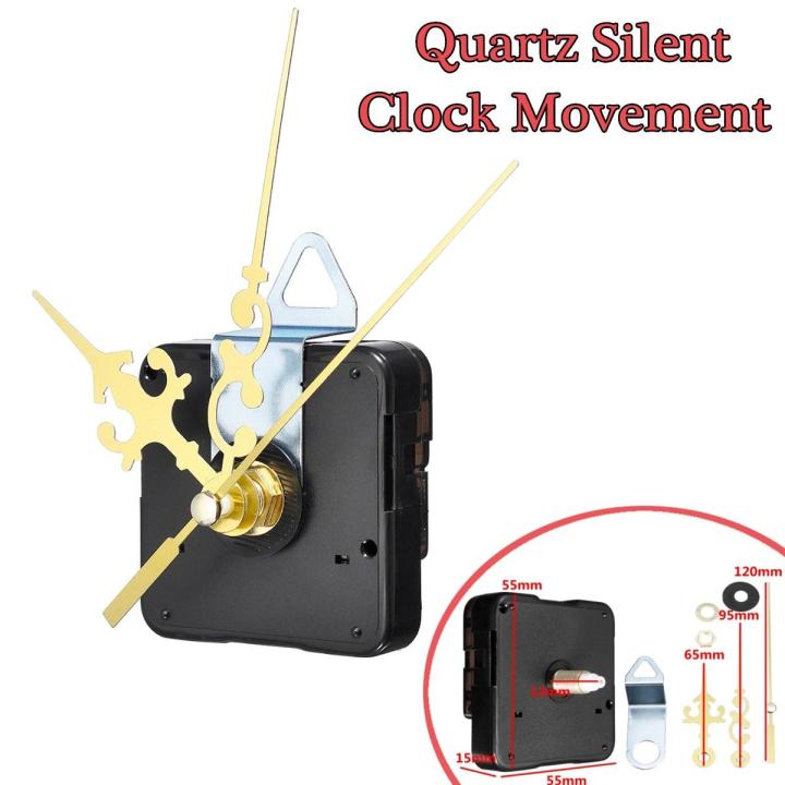 Quartz Silent Clock Movement Mechanism Module DIY Kit Hour Minute ...
