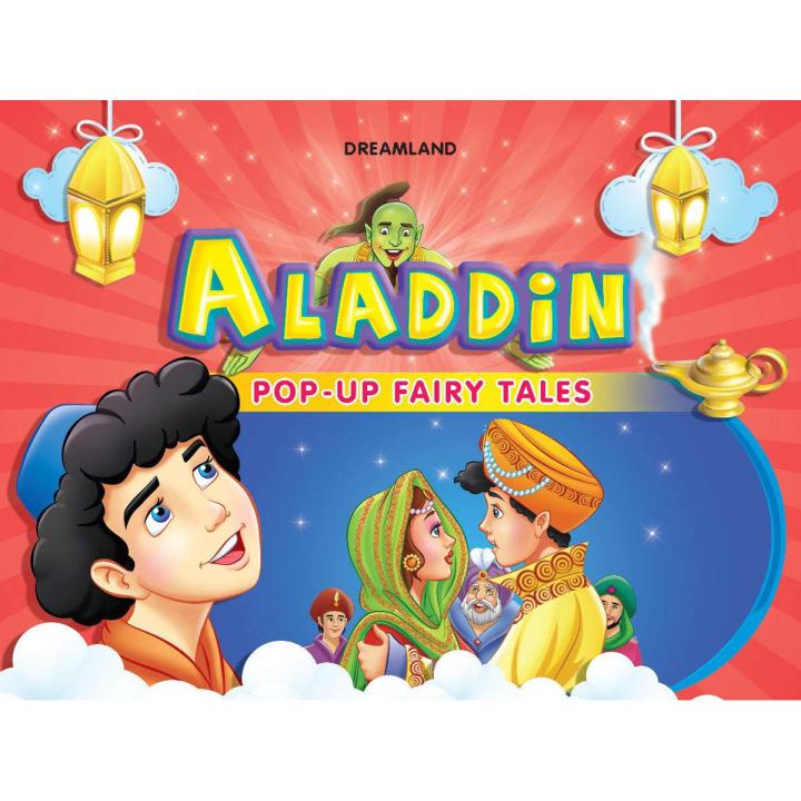 Aladdin Pop Up Fairy Tales Book for Children Age 3 - 7 Years (Pop-Up ...