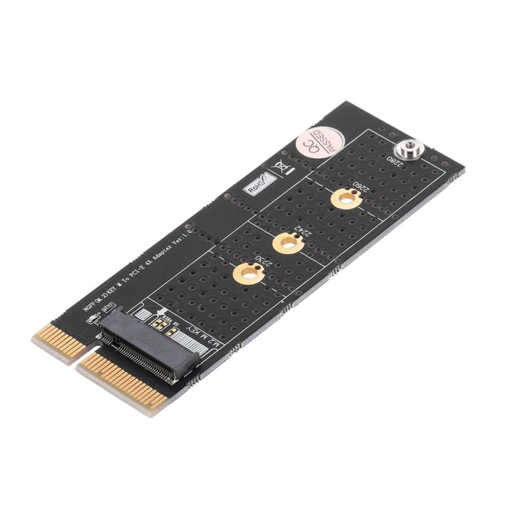 HXSJ M.2 NVME M Key SSD to PCI- E 4X Adapter Card Vertical Installation ...