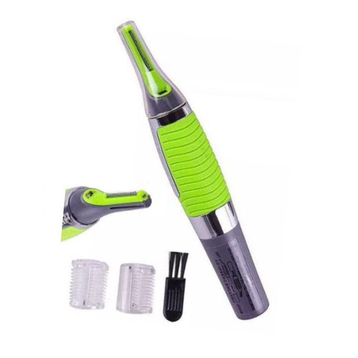 Micro Touch Max Hair and Nose Trimmer - Black and Green | Daraz.com.bd