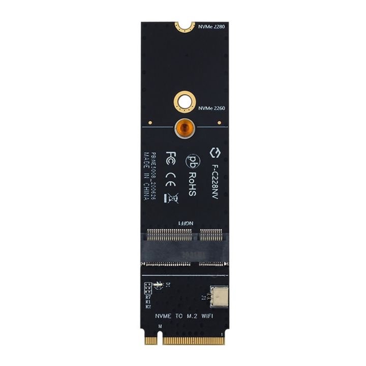 Ngff M.2 E Key Slot To M.2m Key - Wifi Adapter Nvme Wireless Lan ...