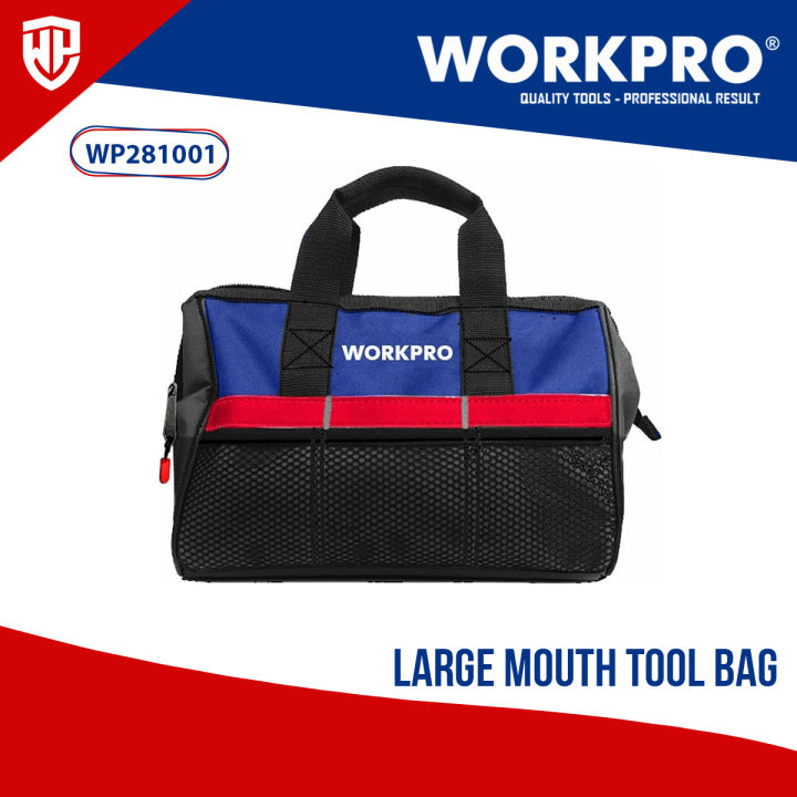 Workpro Tool Bag Large Mouth 13 Inches | Daraz.com.bd