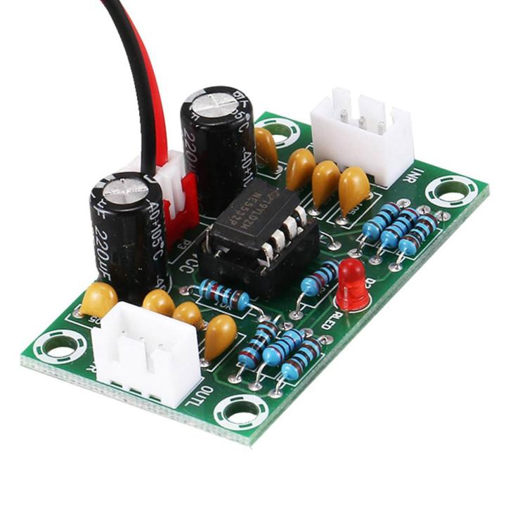 【Daily Deals】 Mini Preamp Op Amp Module Amplifier Dual Channel NE5532 ...